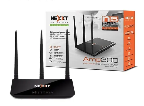 Router Nexxt 3 Antenas 300 Mbps Amp300 | avanzar sistemas